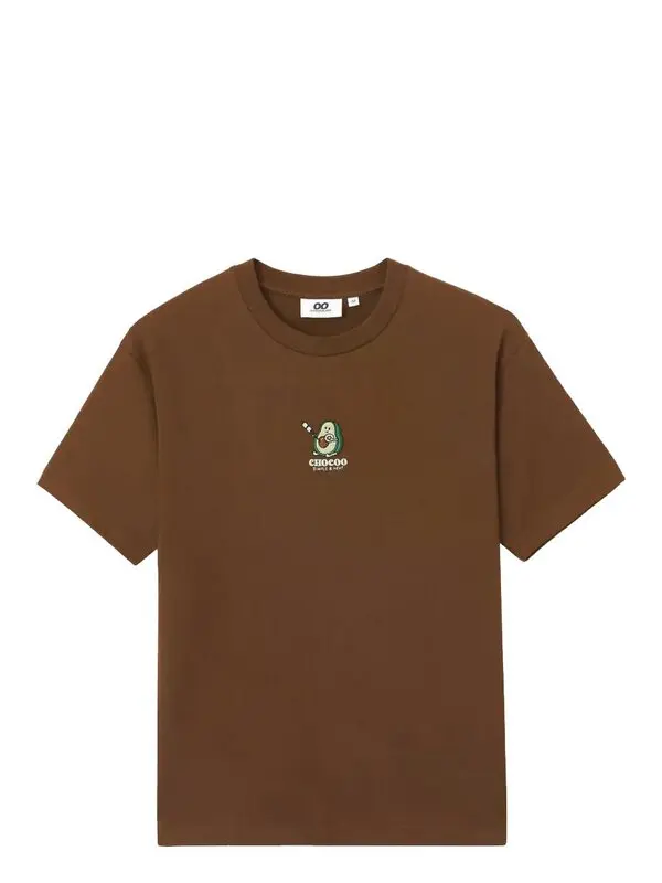 CHOCOOLATE Printed T-shirt - Brown