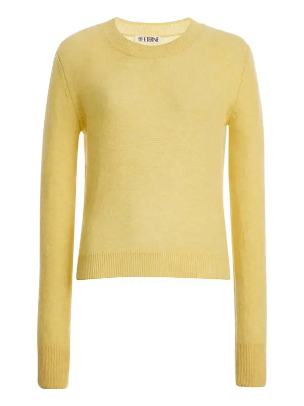 Eterne Francis Cashmere Sweater - Yellow