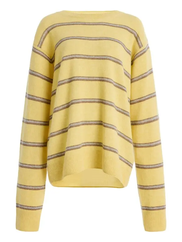 Eterne James Cashmere Sweater - Yellow