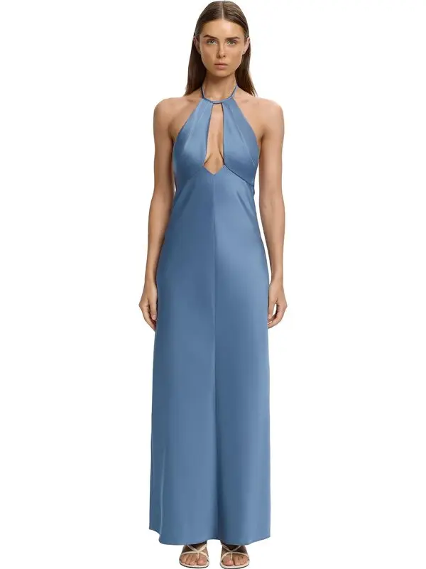 Significant Other Halter Maxi Dress - Iron