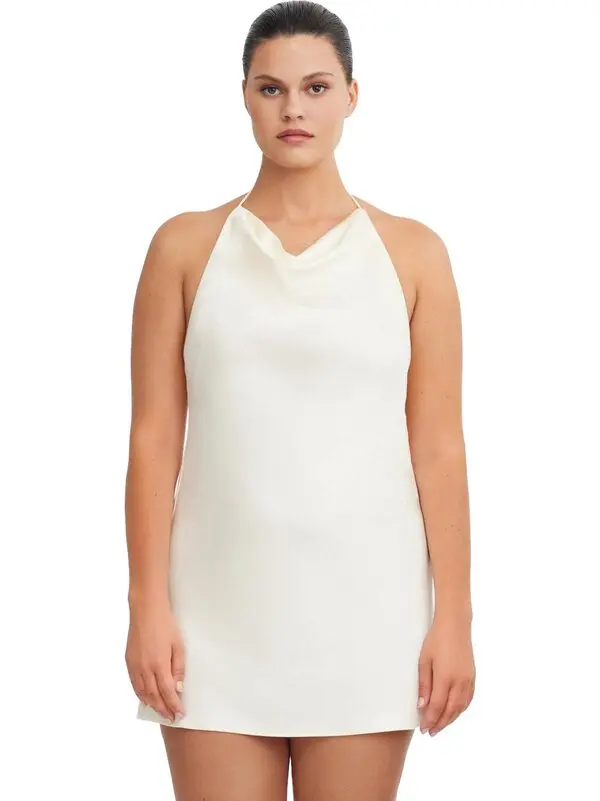 Significant Other Danika Halter Mini Dress - Cream
