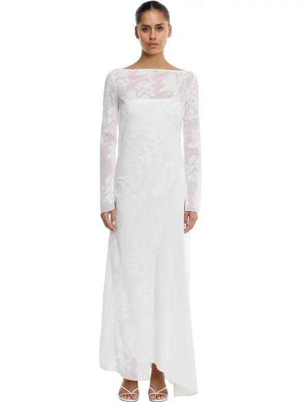 Significant Other Pola Long Sleeve Maxi Dress - Ivory
