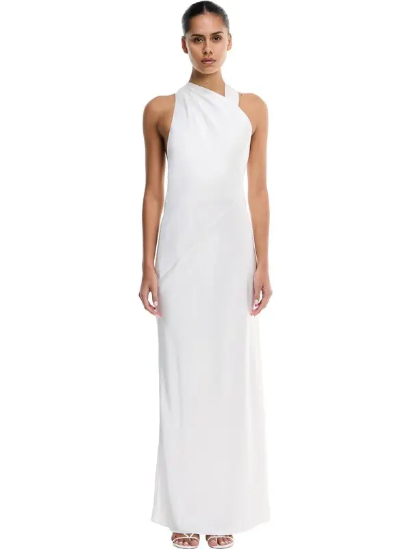 Significant Other Annabel Satin Midi Dress - Ivory