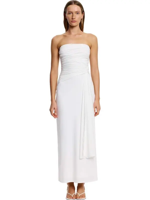 Significant Other June Strapless Maxi Dress - Ivory