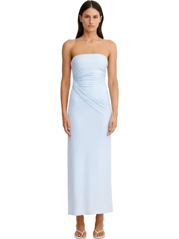 Significant Other Coralie Strapless Dress - Powder Blue
