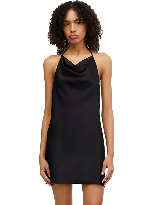 Significant Other Danika Halter Mini Dress - Black