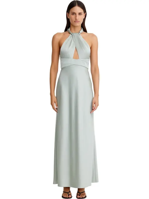 Significant Other Sleeveless Midi Dress - Sage