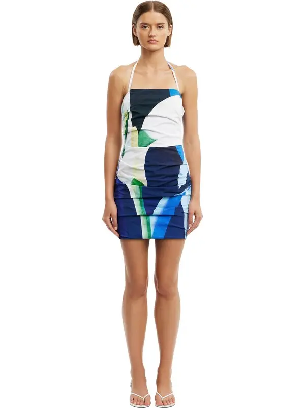 Significant Other Mora Printed Mini Dress - Calla Lily