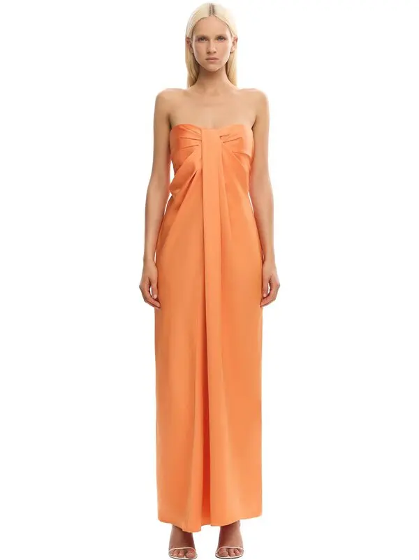 Significant Other Strapless Maxi Dress - Mango