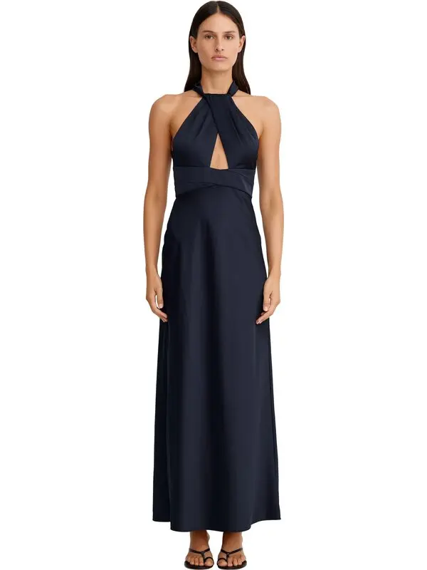 Significant Other Sleeveless Midi Dress - Midnight