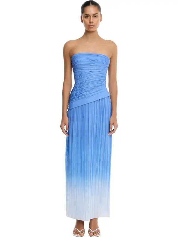 Significant Other Strapless Maxi Dress - Cornflower Mist