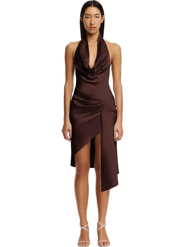 Significant Other Angela Mini Dress - Chocolate