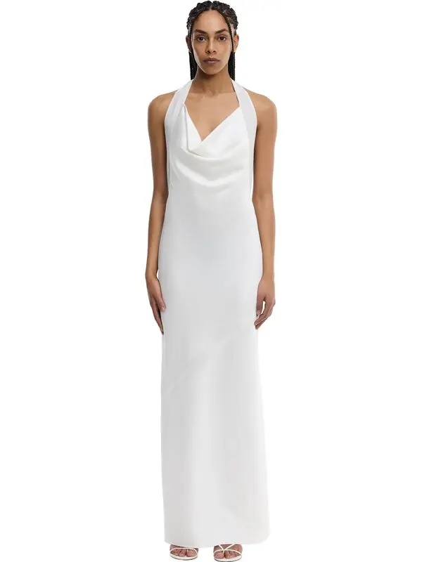 Significant Other Devlyn Halter Maxi Dress - Ivory