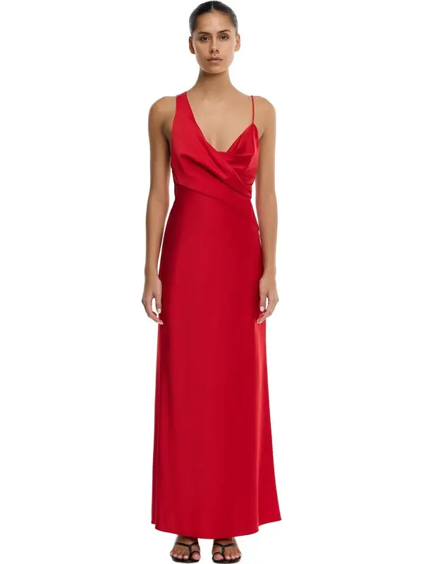 Significant Other Adriana Maxi Dress - Cherry