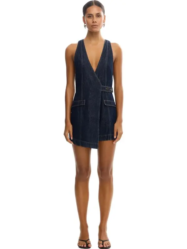 Significant Other Micah Mini Dress - Indigo