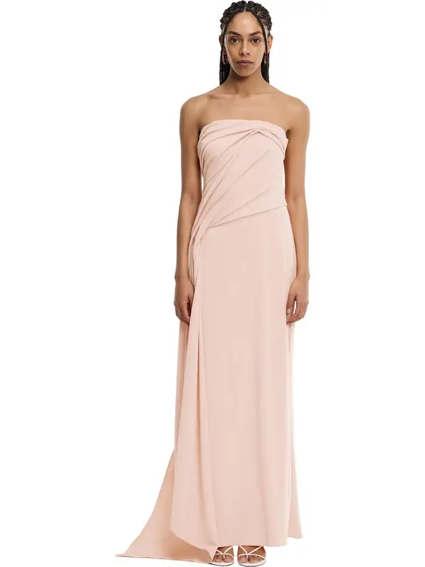 Significant Other Genesis Strapless Gown - Blush