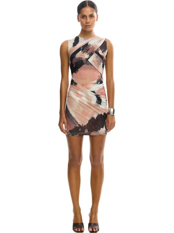 Significant Other Avni Mini Dress - Pearl Dahlia