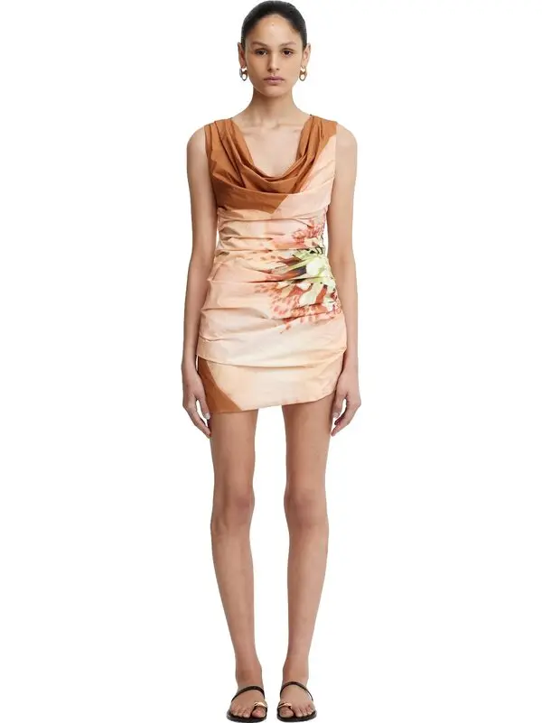 Significant Other Shiloh Mini Dress - Tangerine Rose