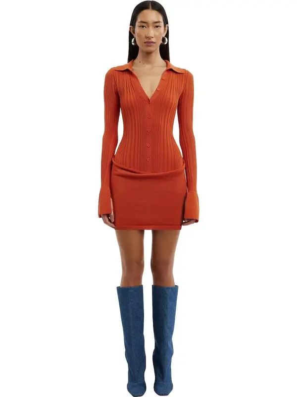 Significant Other Yasmine Mini Dress - Persimmon