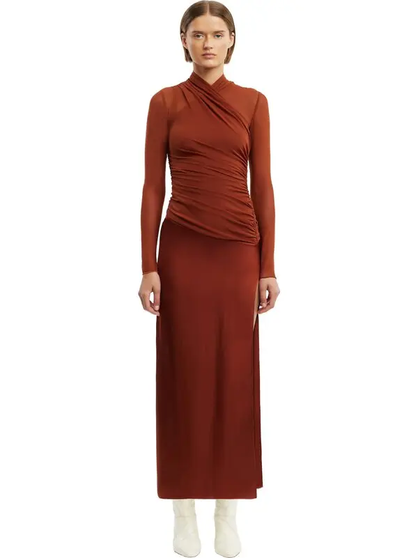 Significant Other Long Sleeve Maxi Dress - Clove