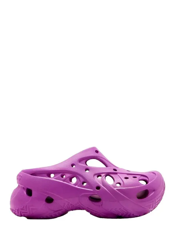 CROCS Caged Perforated Clogs - Purple