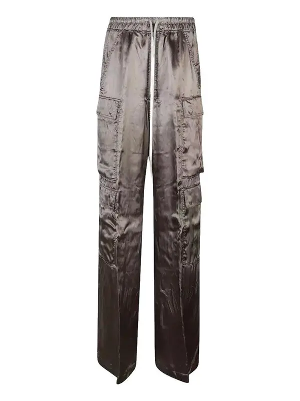 Rick Owens Straight Trousers - Neutrals