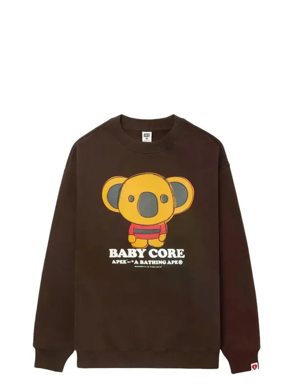 AAPE BY *A BATHING APE Baby Core Sweatshirt - Brown