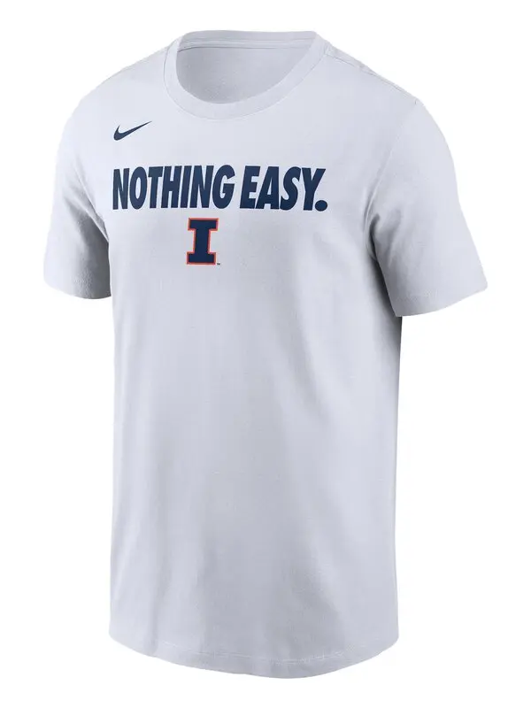 Nike Illinois Fighting Illini Ncaa Legend T-shirt - White
