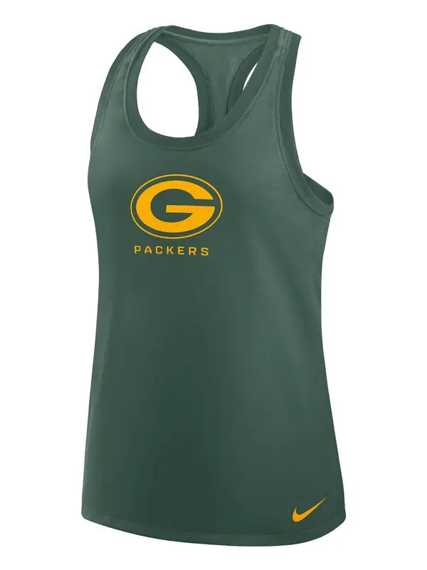 Nike Bay Packers Hurry Up Dri-fit Nfl Racerback Tank Top - Green