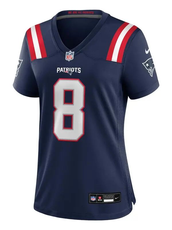Nike Stefon Diggs New England Patriots Nfl Game Jersey - Blue