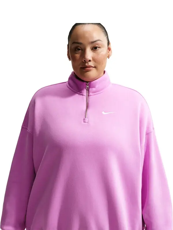 Nike Sportswear Phoenix Fleece Over-oversized 1/4-zip - Purple