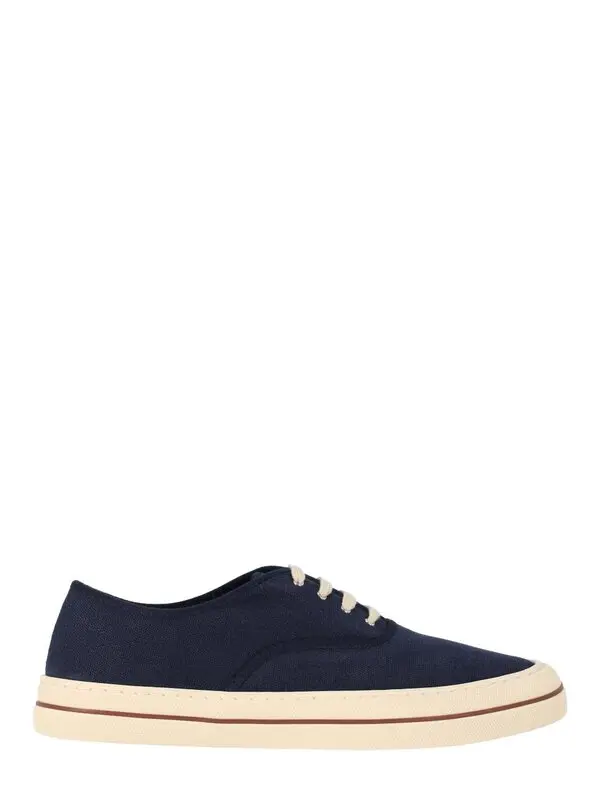 Loro Piana Cotton Sneakers - Blue