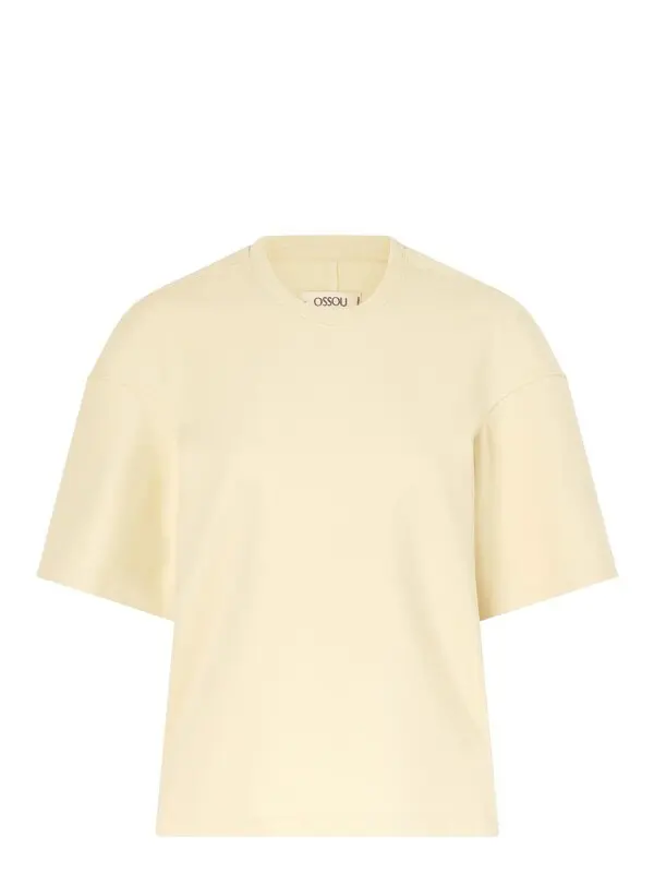 Ossou Shale Jersey T-shirt - Yellow
