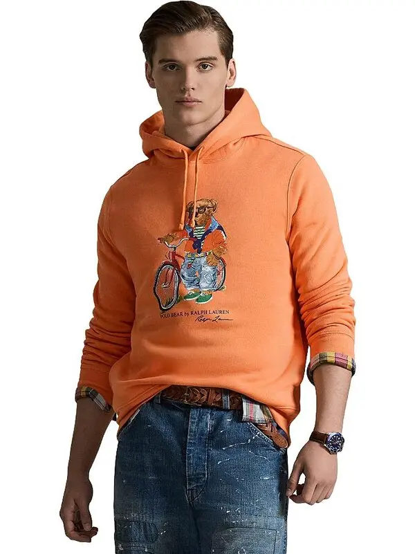 Polo Ralph Lauren Polo Bear Fleece Hoodie - Orange