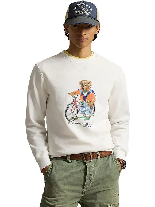 Polo Ralph Lauren Polo Bear Fleece Sweatshirt - White