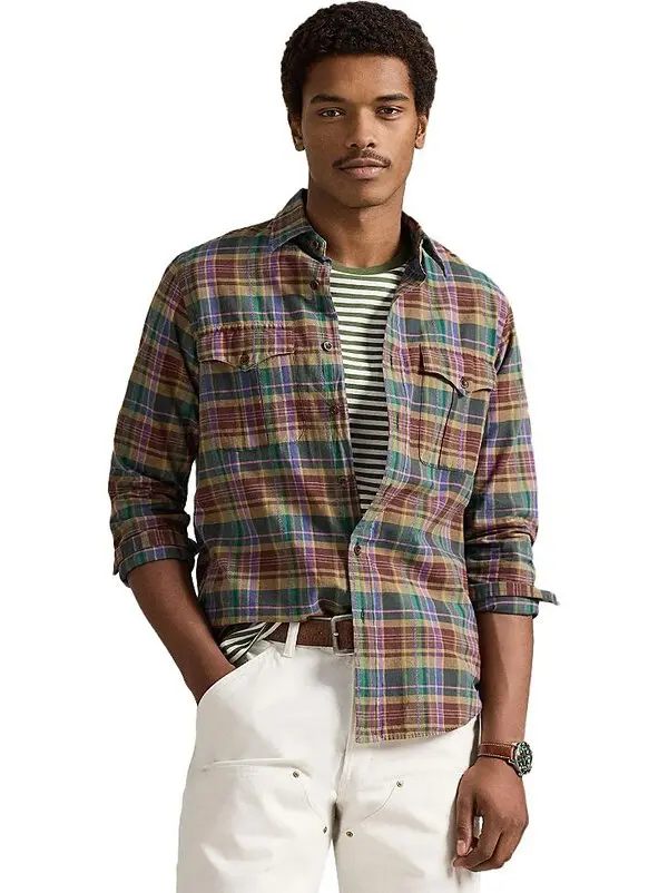Polo Ralph Lauren Classic Fit Madras Shirt - Multi