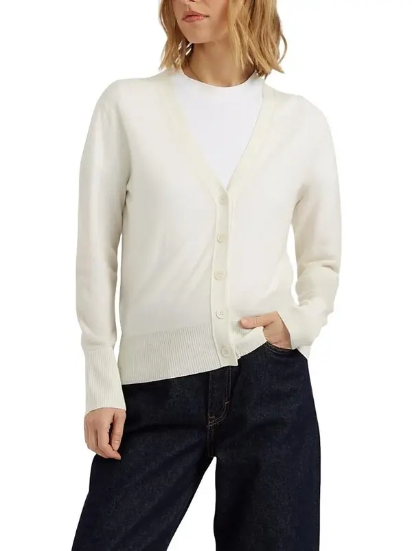 Chinti & Parker Merino Wool Cardigan - Cream