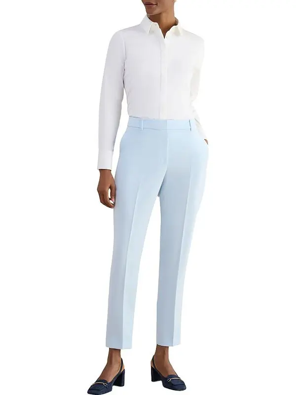 HOBBS LONDON Keighley Slim Pants - Pale Blue
