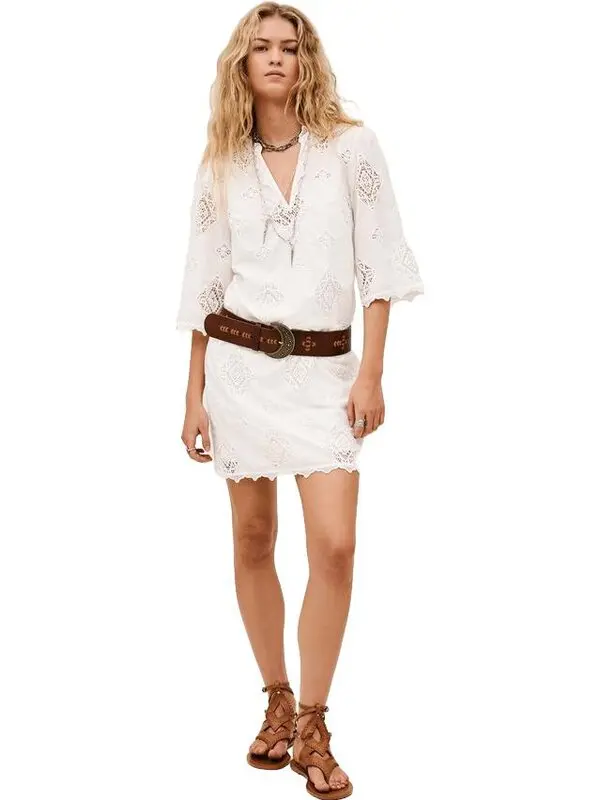 Ba&sh Malo Mini Dress - White