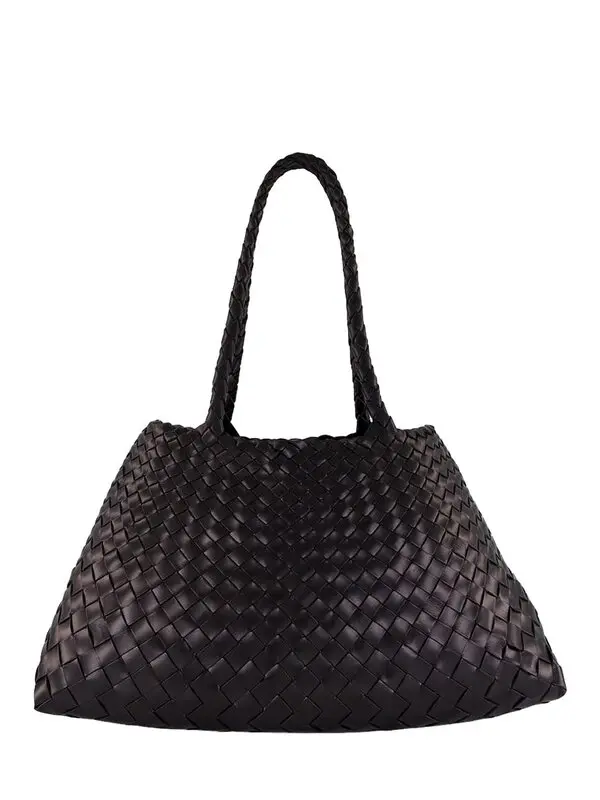 Dragon Diffusion Santa Croce Big Woven Tote - Black