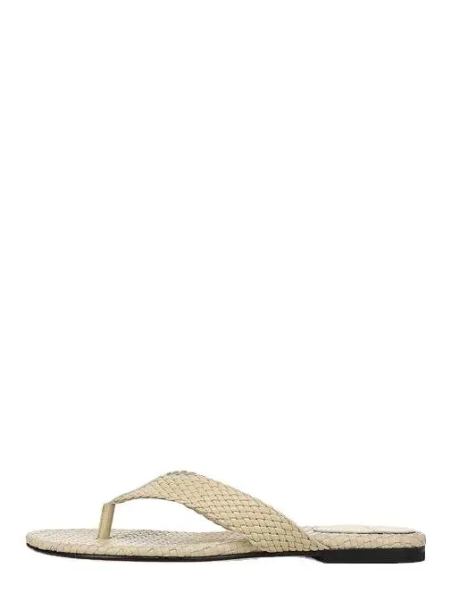 Vince Lotus Leather Sandal - Natural
