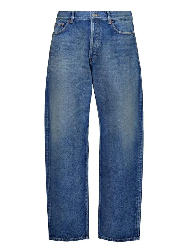 Saint Laurent Costa Rica Tapered Denim Jeans - Blue