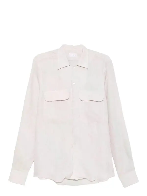 Tagliatore Chest-pockets Shirt - Neutrals