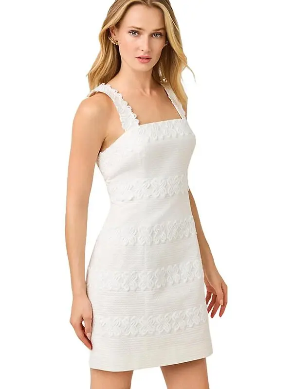 Lilly Pulitzer® Davis Fitted Dress - Resort White
