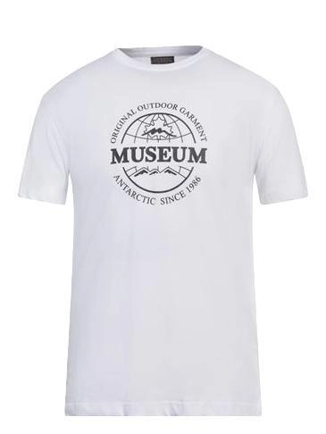 MUSEUM T-shirt Size Cotton - White