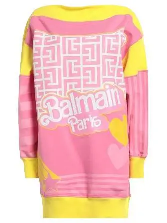 Balmain X Barbie Mini T-shirt Dress - Pink