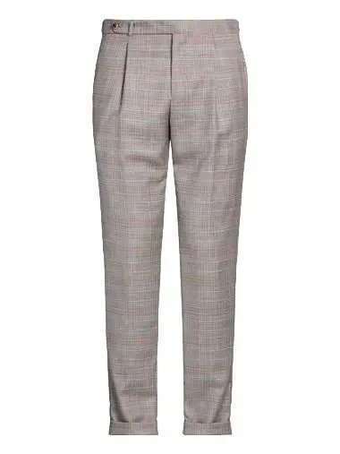 PT TORINO Virgin Wool Tapered Trousers - Brown
