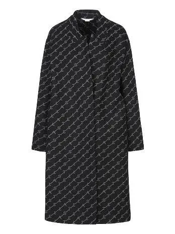 Stella McCartney Single-breasted Coat - Black