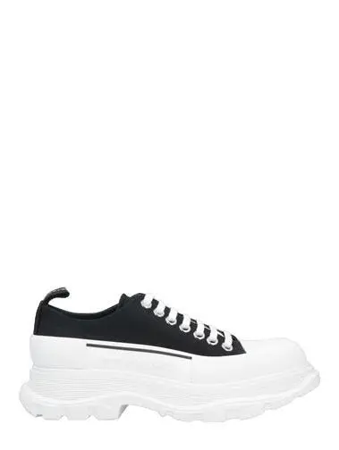 Alexander McQueen Textile Fibers Sneakers - Black