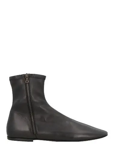 Dries Van Noten Leather Sock Ankle Boots - Black